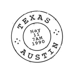 United states texas state postage and postal stamp