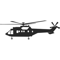 Black Hawk Helicopter Vector Images (94)