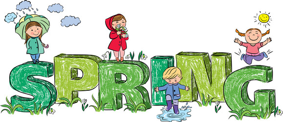 Spring Kids Vector Images (over 53,000)