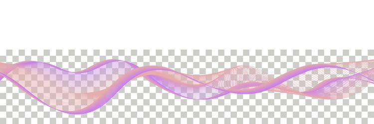 Undulate wave swirl swoosh dynamic soundwave Vector Image