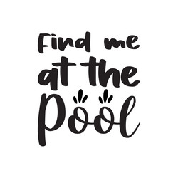Welcome to the pool of quote letters Royalty Free Vector