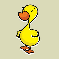 Filled Duck Hook Icon - Editable Royalty Free Vector Image