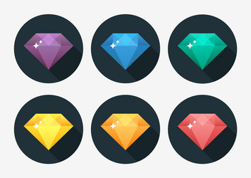 Rainbow Colored Diamond Logos Vector Images (over 700)