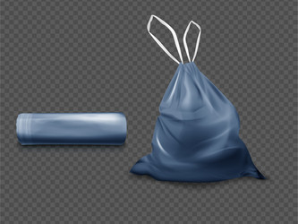 Realistic detailed 3d different color plastic Vector Image