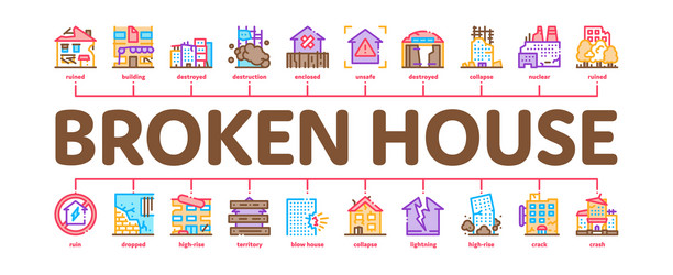 Broken Building Vector Images (over 10,000)