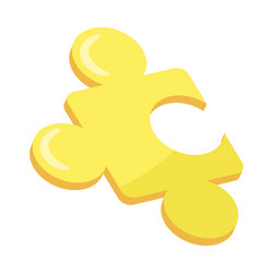 Down syndrome puzzle Royalty Free Vector Image