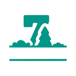 Number 7 Vector Images (over 15,000)