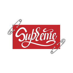 Girl power slogan print Royalty Free Vector Image