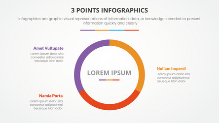Bright infographic charts layout set Royalty Free Vector