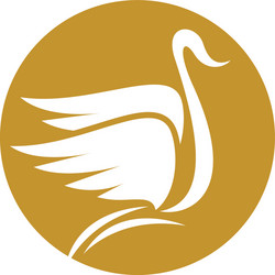 Goose logo template Royalty Free Vector Image - VectorStock