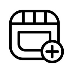 Open new page icon Royalty Free Vector Image - VectorStock