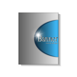 Set of transparent banners with colored elements Vector Image