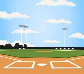 Baseball Field Silhouette Vector Images (over 1,400)