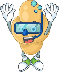 Bordetella pertussis caricature design picture Vector Image