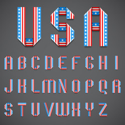 American Flag Font Vector Images (over 2,800)