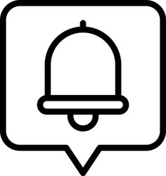 Outgoing message icon outline style Royalty Free Vector