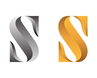 Az letter abstract initial alphabet logo element Vector Image