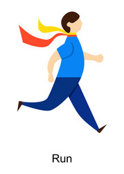 Chinese man icon cartoon Royalty Free Vector Image