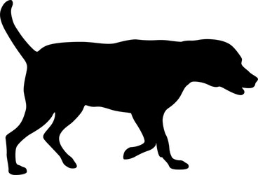 Labrador Running Silhouette Vector Images (over 150)