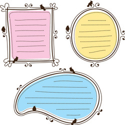 Cute frame Royalty Free Vector Image - VectorStock