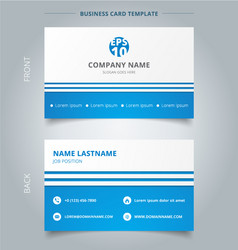 Credit card front and back side Royalty Free Vector Image