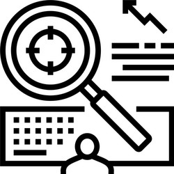 Code target Royalty Free Vector Image - VectorStock