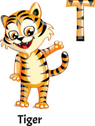 Alphabet Letter T and Tiger Vector Images (over 110)