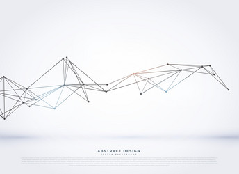 Digital concept design with wire mesh Royalty Free Vector