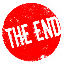 End rubber stamp Royalty Free Vector Image - VectorStock