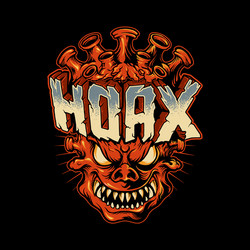 Corona virus monster covid-19 artwork Royalty Free Vector