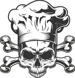 Skull Chef Vintage Vector Images (50)