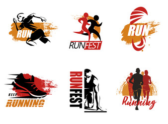 Running Logo Designs