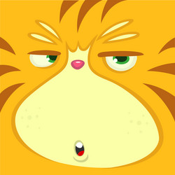 Sad Orange Cat Vector Images (over 120)