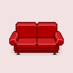 Pixel Couch Vector Images (over 200)