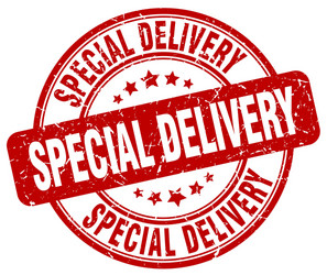 Express delivery grunge rubber stamp Royalty Free Vector