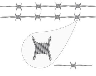 Barbed Wire Vector Images (over 5,400)