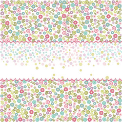 Pink Floral Background Royalty Free Vector Image