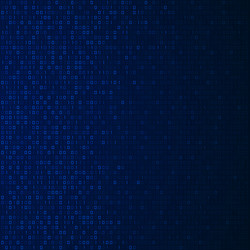 Binary code colorful and modern background design Vector Image