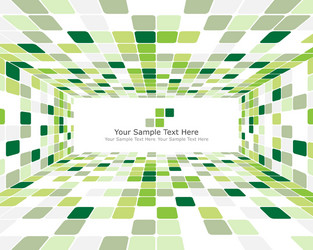 Green abstract techno background Royalty Free Vector Image