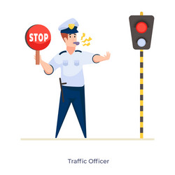 Traffic Warden Police Vector Images (69)