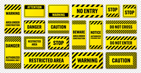 Yellow Warning Sign Vector Images (over 28,000)