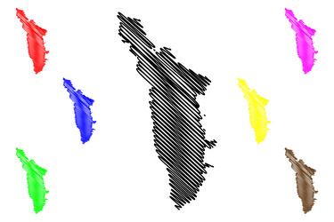 India Uttar Pradesh Map Vector Images (over 390)