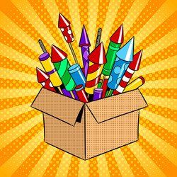 Fireworks Cartoon Vector Images (over 14,000)