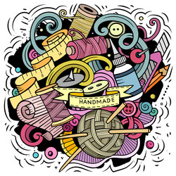 Handmade cartoon Royalty Free Vector Image - VectorStock