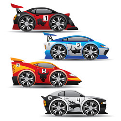 Car icon set-4 Royalty Free Vector Image - VectorStock