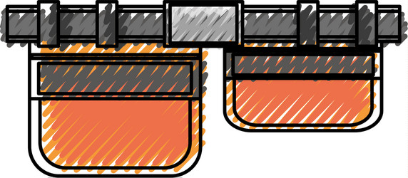 Tool belt Royalty Free Vector Image - VectorStock