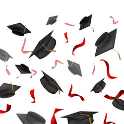 Graduation Cap Flying Vector Images (over 760)