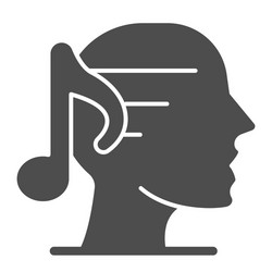 Human head with note line icon creation concept Vector Image