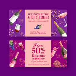 Alcohol Voucher Vector Images (over 110)