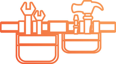 Tool belt Royalty Free Vector Image - VectorStock